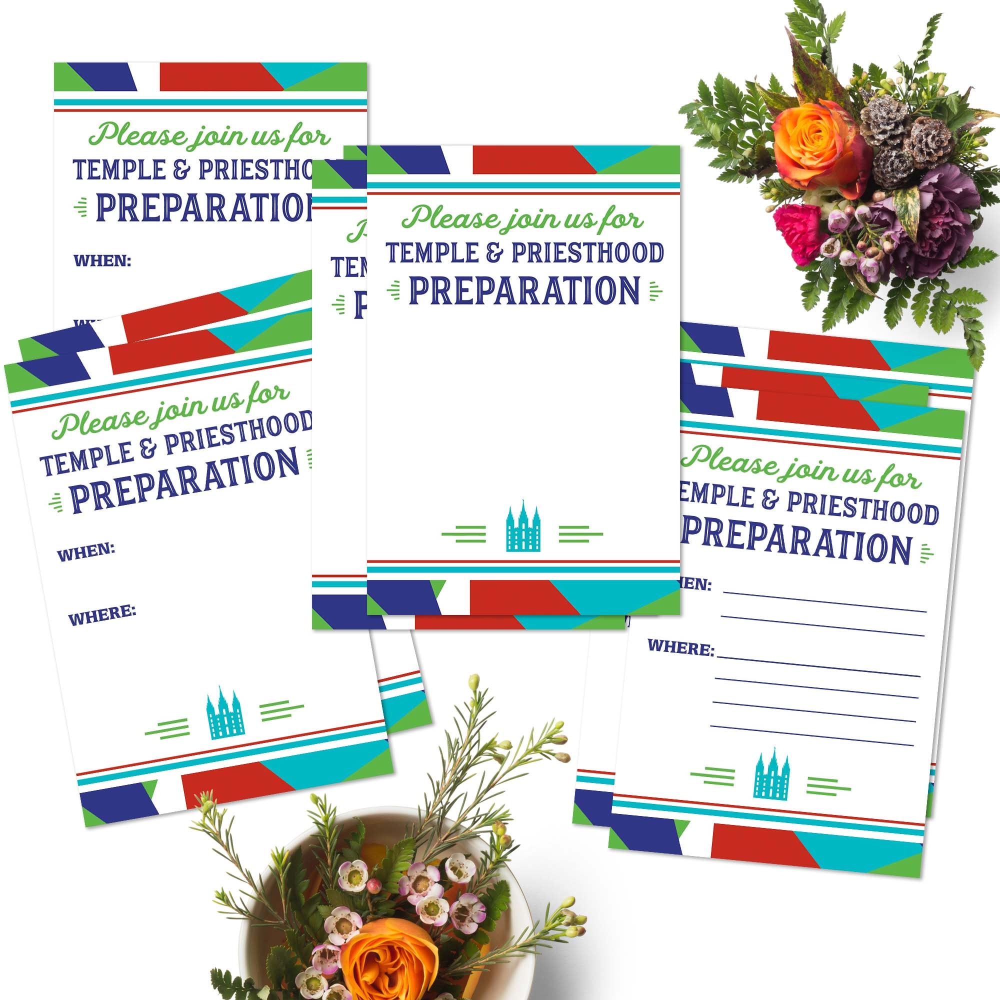 Temple & Priesthood Preparation Printable Kit LDS Primary Printables ...