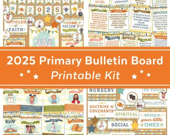 Doctrine and Covenants Symbols Banner Printable Bulletin Board Accents ...