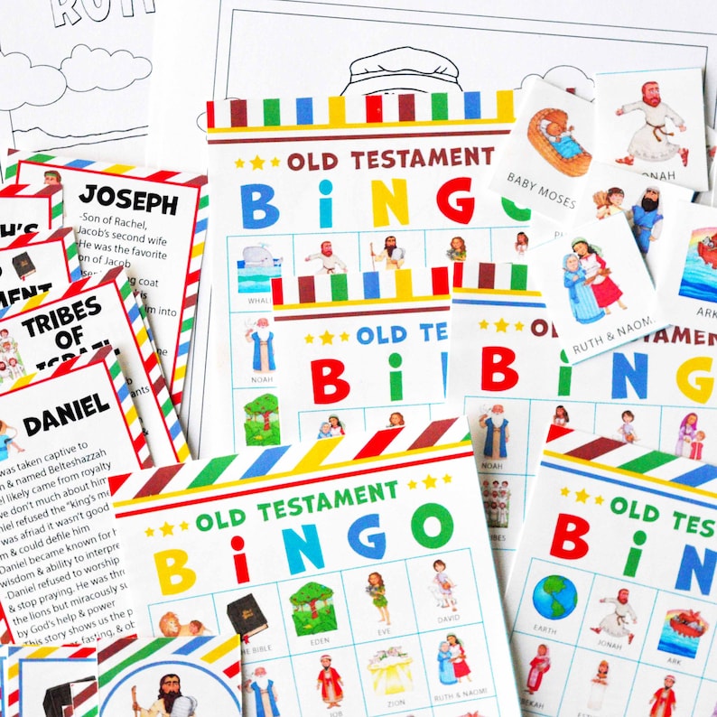 The Ultimate Old Testament Games and Activities Bundle - Etsy