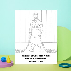 Abinadi Book of Mormon Activity Bundle: LDS Primary Games (PDF Pattern ...