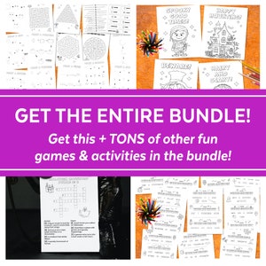 Halloween Party Games Kit | Classroom Games | Halloween Party | Word ...