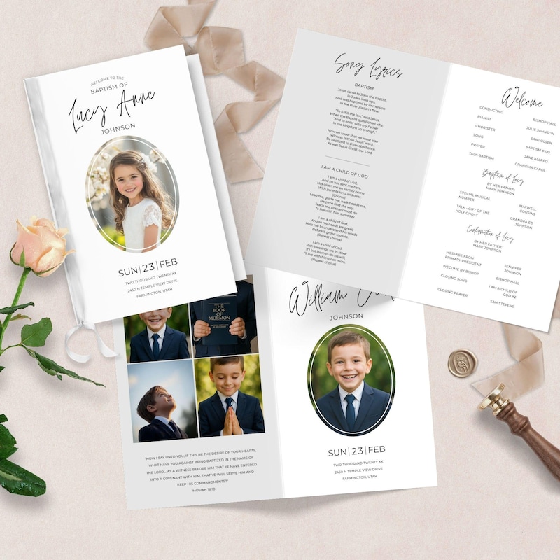 Lds Primary Program Canva - Etsy