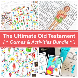 The Ultimate Old Testament Games and Activities Bundle, 2026 Come ...