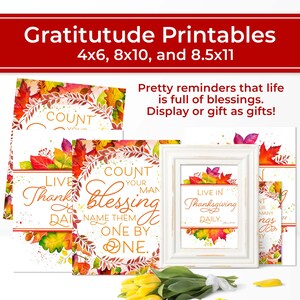 Gratitude Tradition Printable Kit | Thanksgiving Tradition Printable ...
