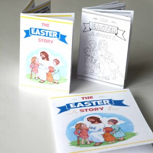 The Easter Story Scripture Printable Kit | Christian Bible Easter ...