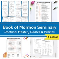 New Testament Seminary Doctrinal Mastery Posters LDS Seminary Doctrinal ...