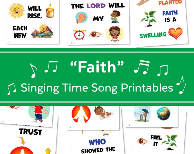LDS Primary Singing Time Song Chart: We'll Bring the World His Truth ...