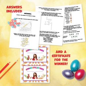 Easter Escape Room Game | New Testament Bible Kids and Family Printable ...