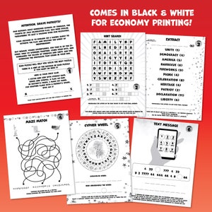 4th of July Escape Room Game | Independence Day Escape Room | DIY ...