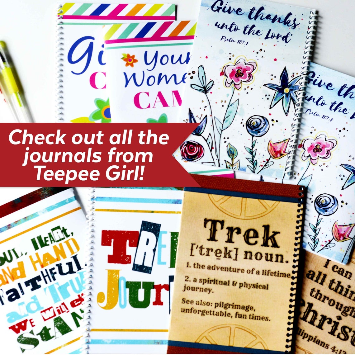 LDS Girls Camp Printable Journal Kit Young Women Journal | Etsy