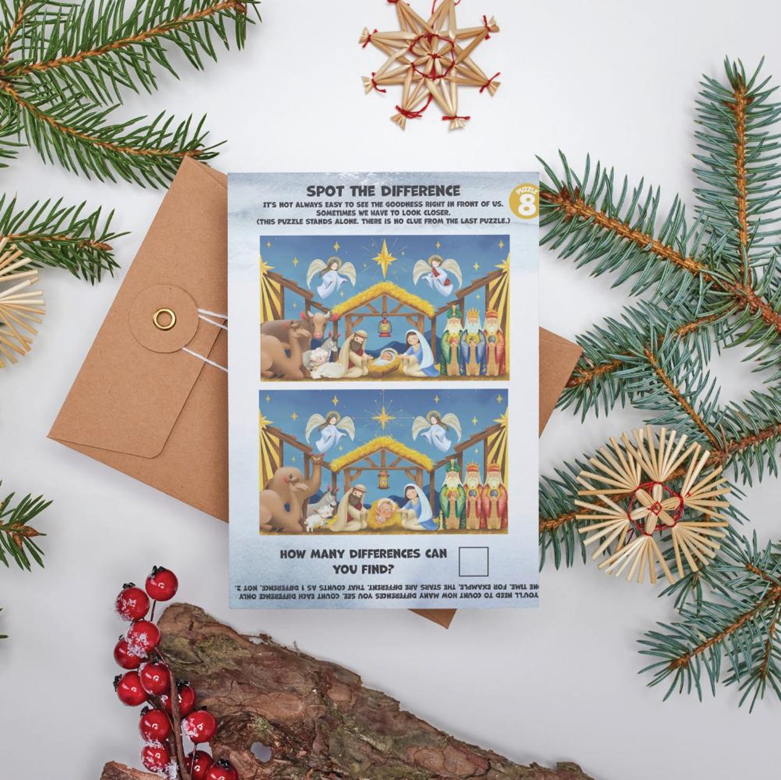 Christmas Nativity Escape Room - Printable Game for Kids - Bible Study ...