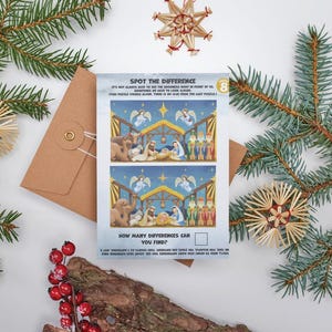 Christmas Nativity Escape Room - Printable Game for Kids - Bible Study ...