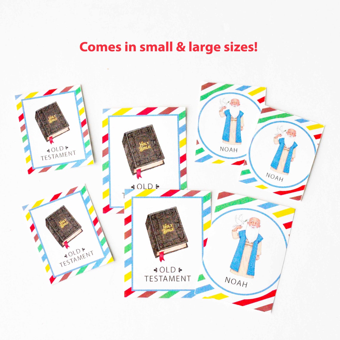 Old Testament Memory Printable Game LDS Primary Games Helps - Etsy