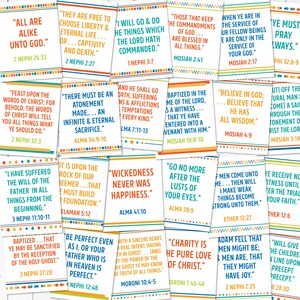 Book of Mormon Doctrinal Mastery Seminary Posters | LDS Seminary Helps ...