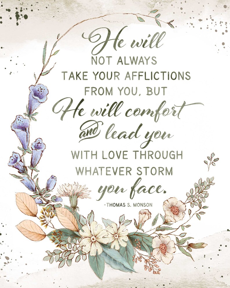 Inspired Comfort Printable Kit Words of Hope & Comfort - Etsy