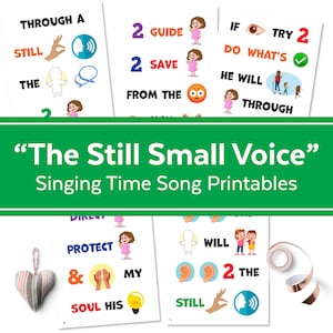 Love One Another Singing Time Flipchart for Primary Come, Follow Me - Etsy