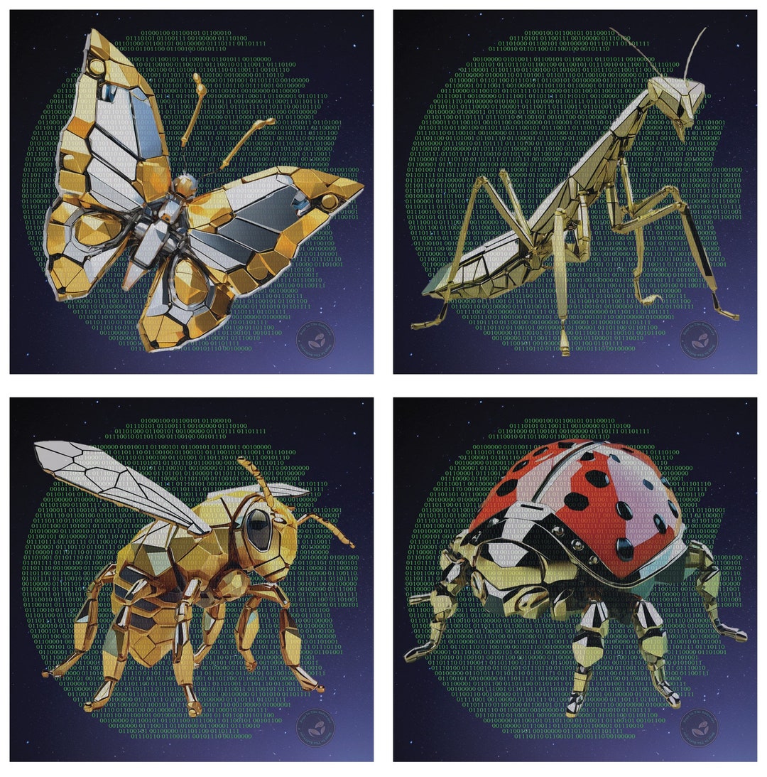 Bugs in the Software / Tarot Possums THREE STICKER Mix and Match - 3 ...