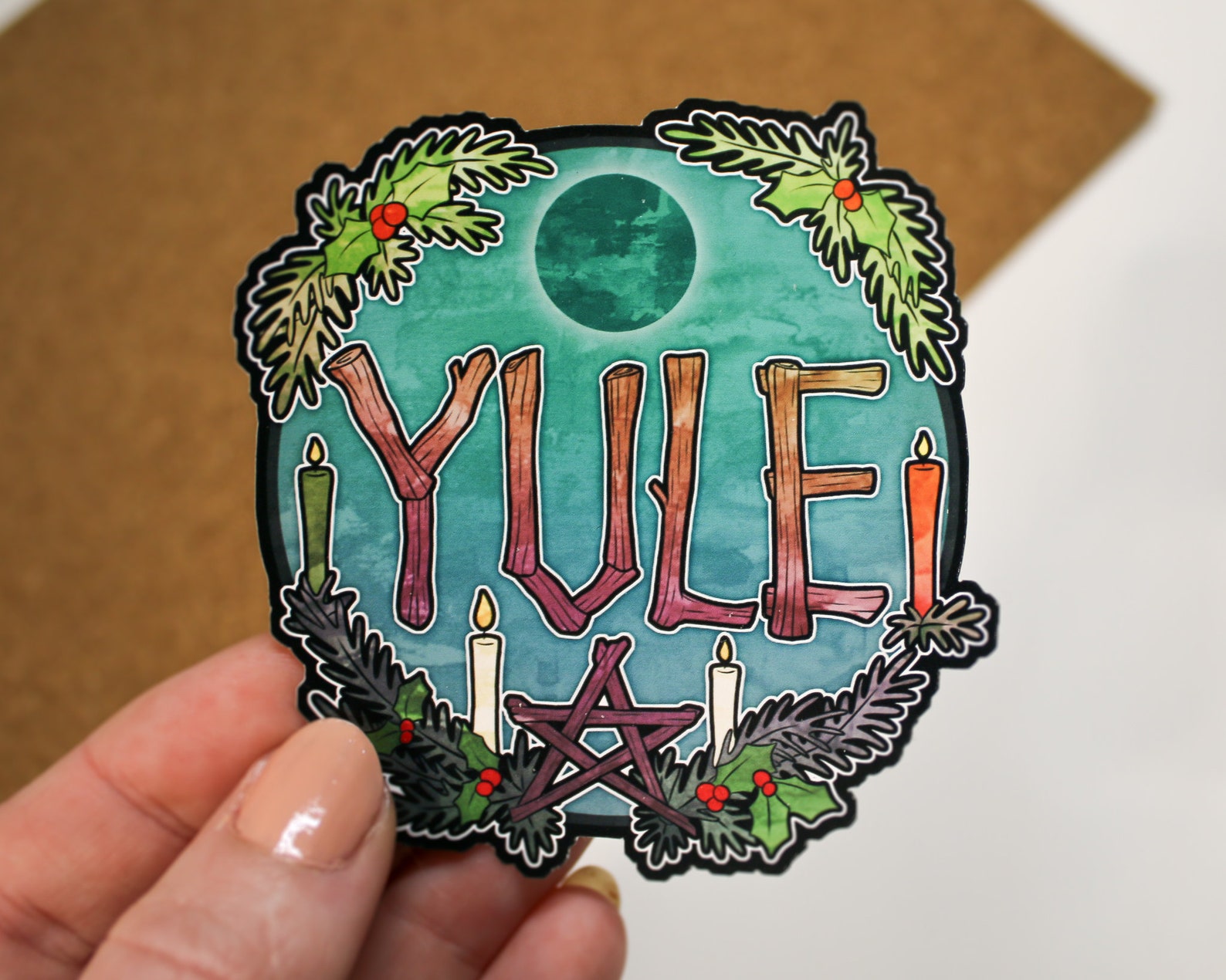 Sabbat Stickers Pagan Wheel of the Year Stickers - Etsy