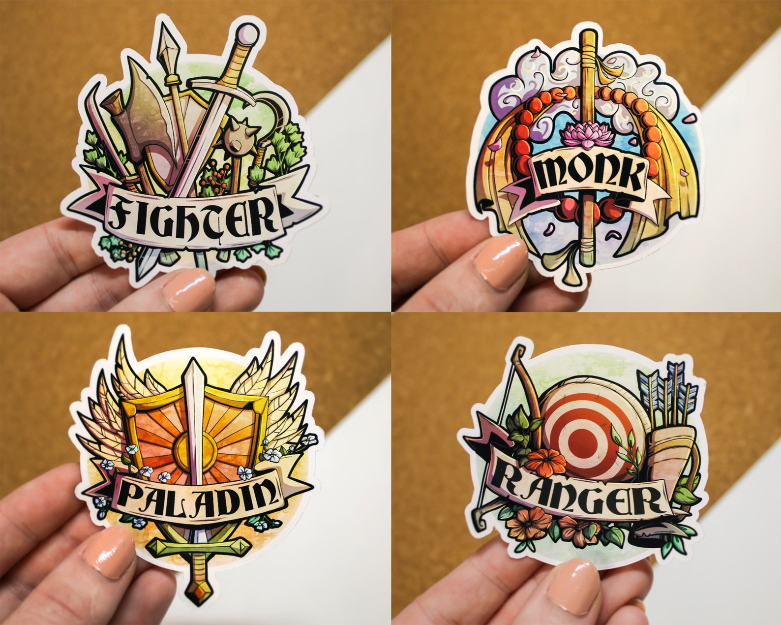 Class Sticker Full Set Individual Class Stickers - Etsy