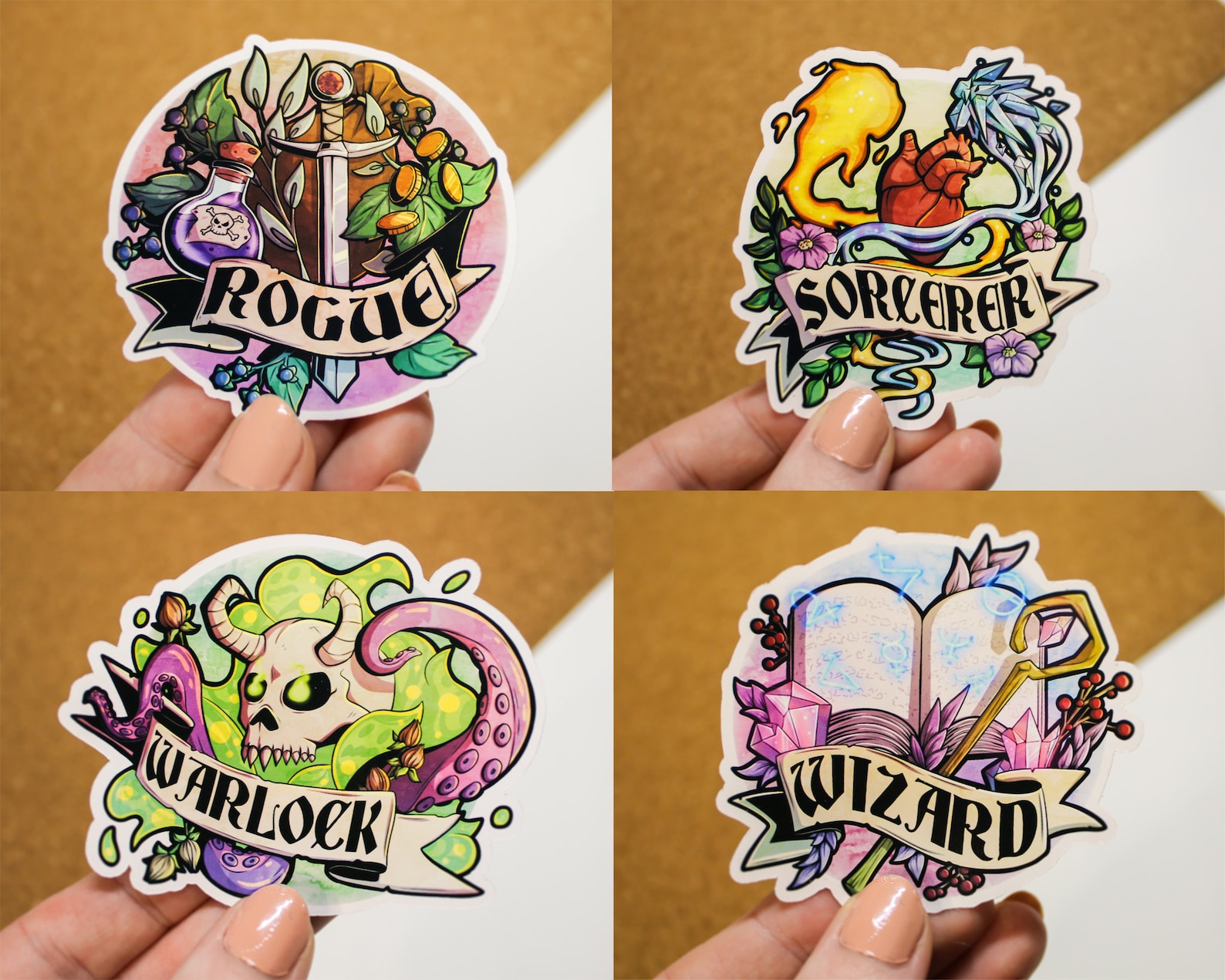 Class Sticker Full Set Individual Class Stickers - Etsy