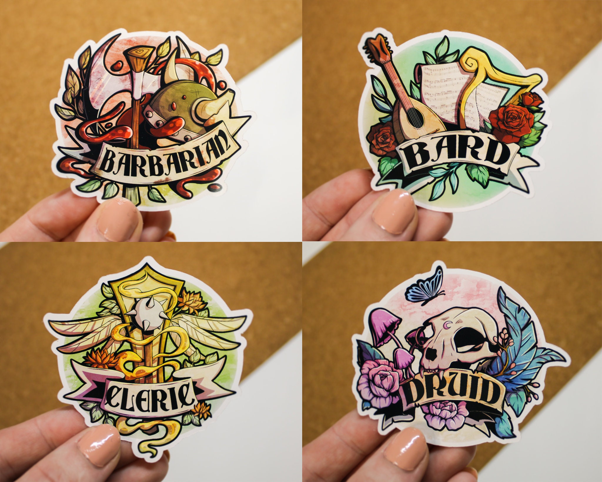 Class Sticker Full Set Individual Class Stickers - Etsy