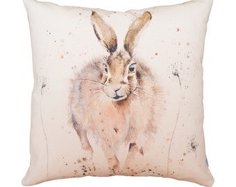 Hare cushion | Etsy