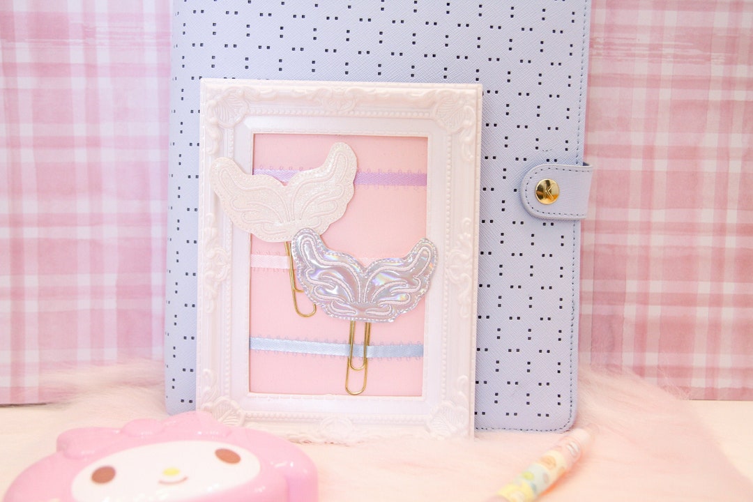 Angel Wings Planner Clips Planner Accessories, Paperclip Bookmark ...