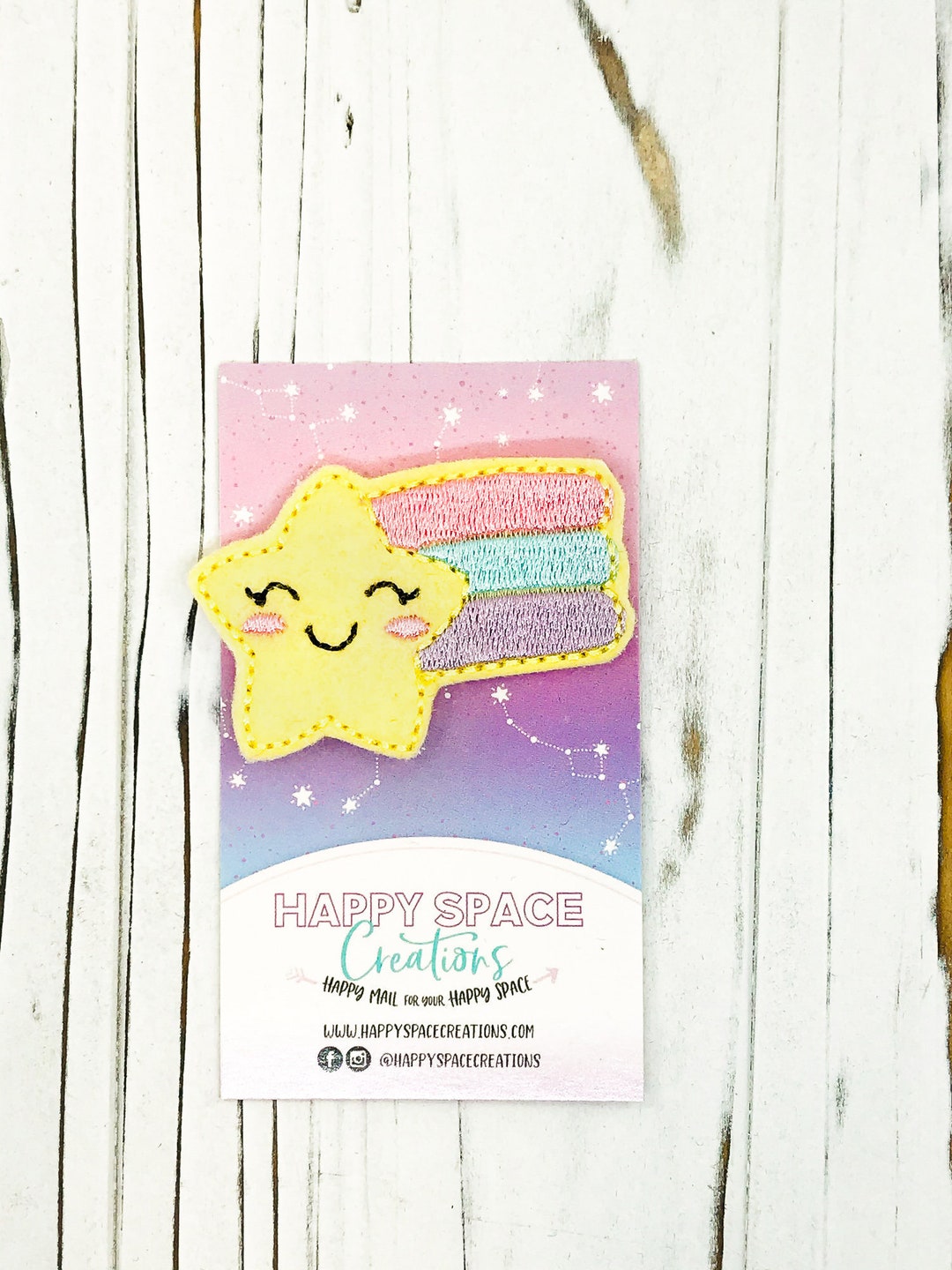 Shooting Star Planner Clip Planner Accessories Paperclip - Etsy