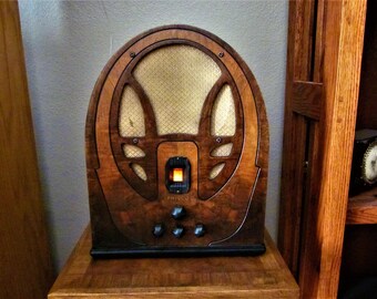 Cathedral radio | Etsy