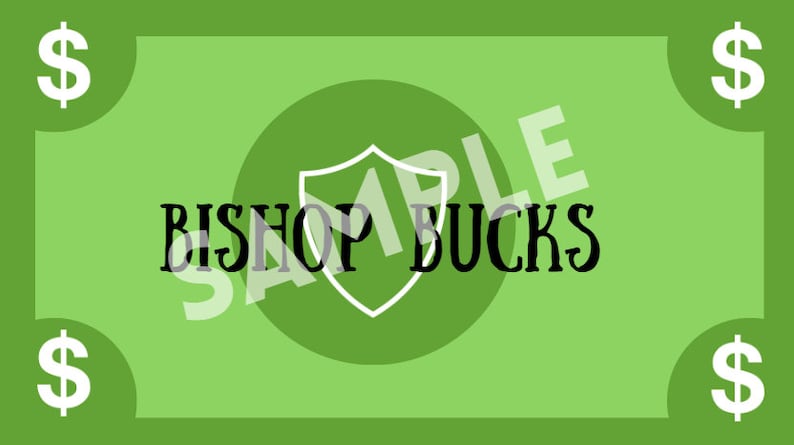 Bishop Bucks for Primary Children - Digital Download - Etsy