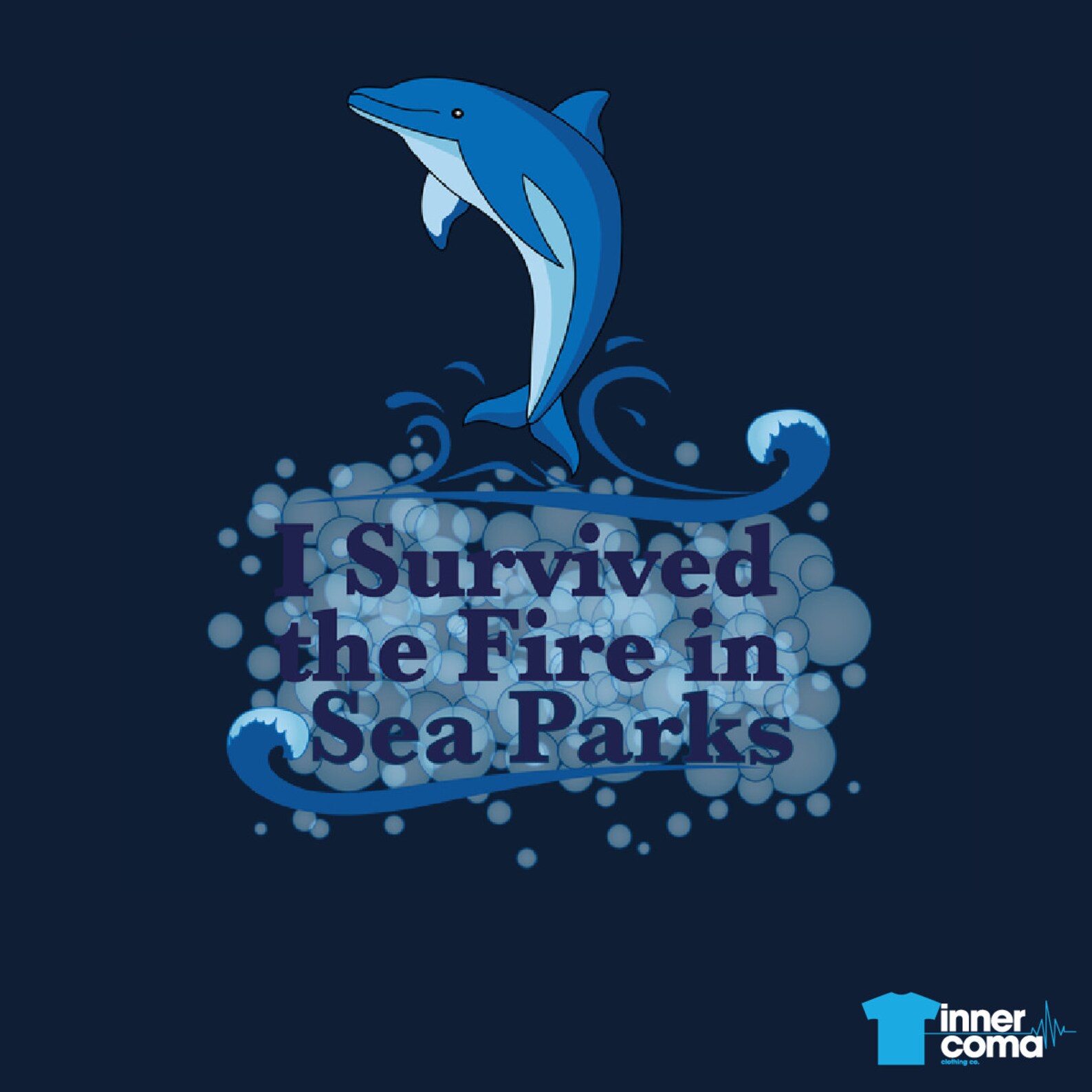 I Survived the Fire in Sea Parks T-shirt - Etsy