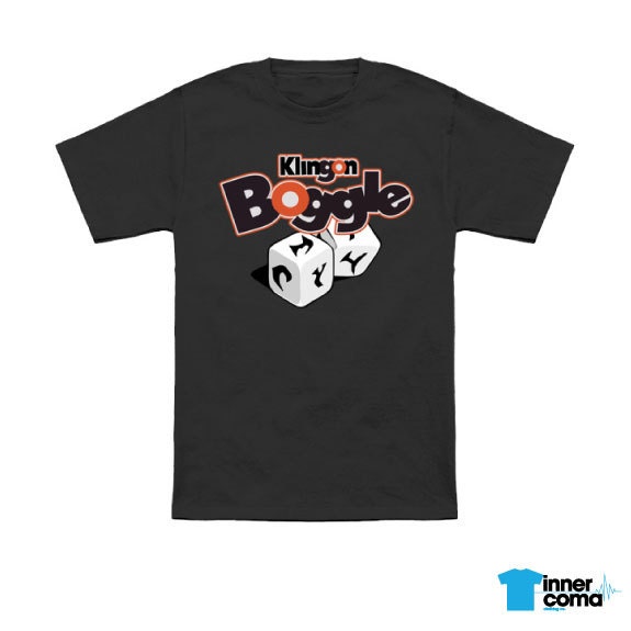 Klingon Boggle T-shirt - Etsy