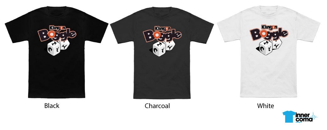 Klingon Boggle T-shirt - Etsy