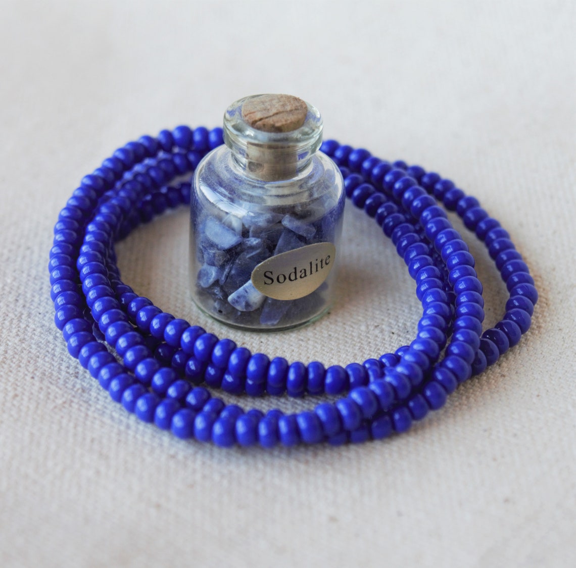 Royal Blue Bracelet Set Seed Bead Bracelets Boho Bracelet - Etsy