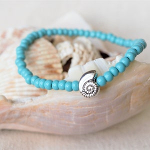 Seashell Bracelet, Beach Bracelet, Nautical Bracelet, Boho Bracelet ...