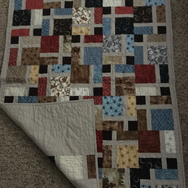 Cowboy Quilt - Etsy