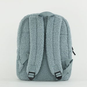 Personalised Fluffy Teddy Kids Backpack - Etsy