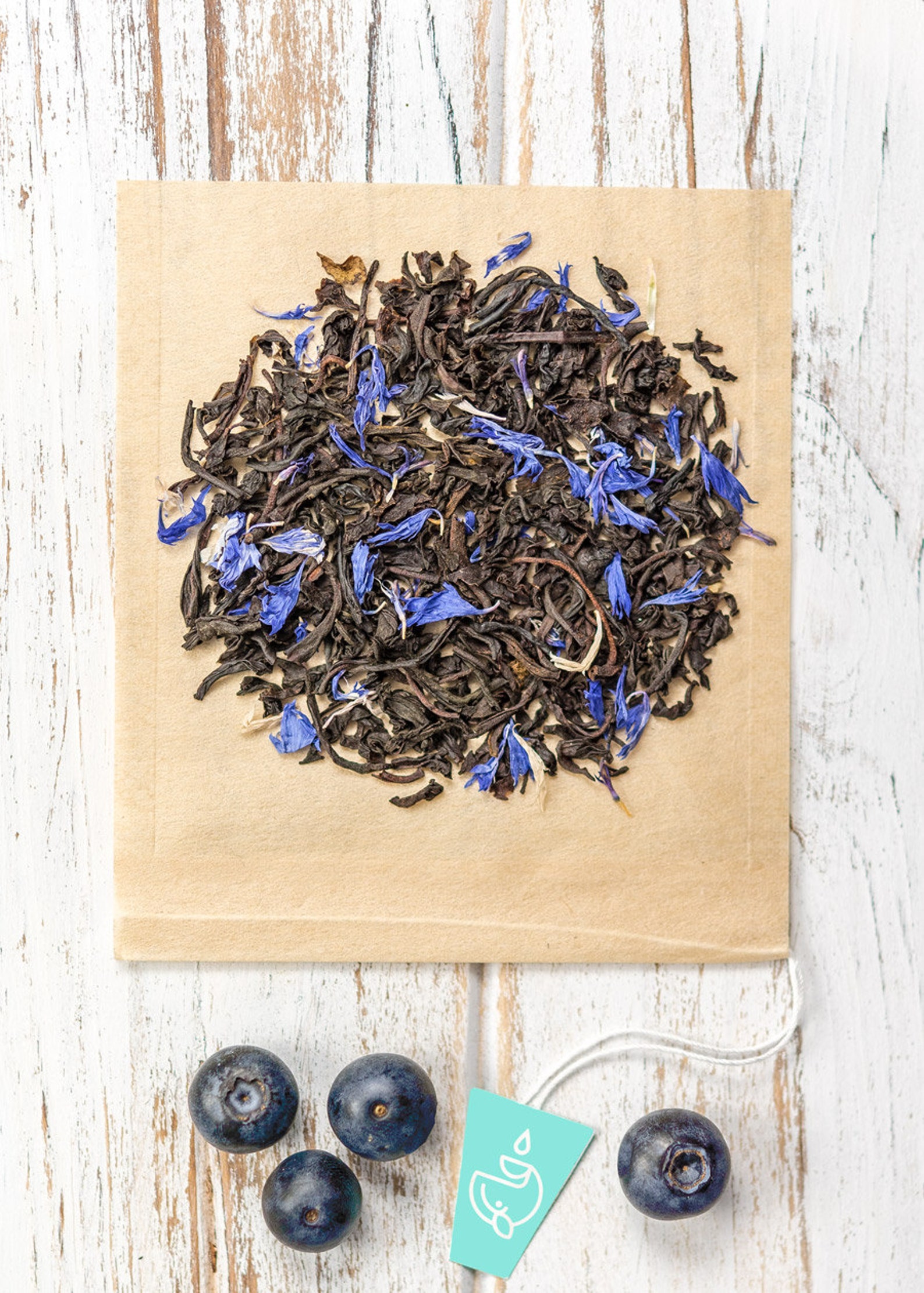BLUEBERRY BOOST Organic Loose Tea Luxury Loose Leaf Black - Etsy