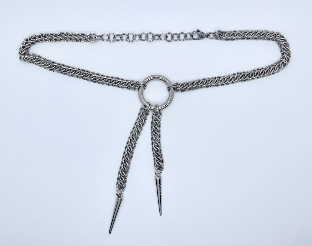 Mini Brisk Chainmail Choker Necklace - Etsy