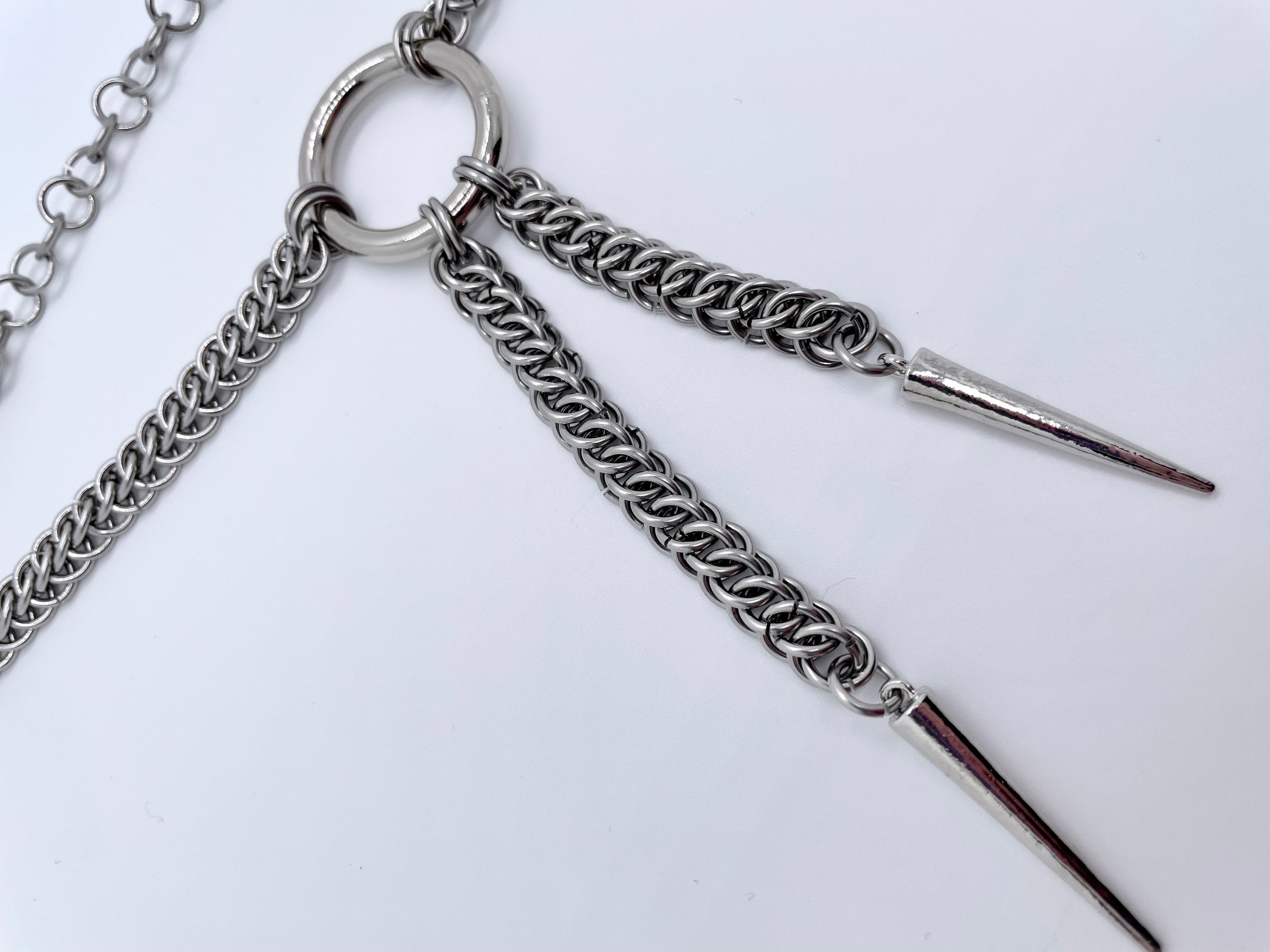 Mini Brisk Chainmail Choker Necklace - Etsy