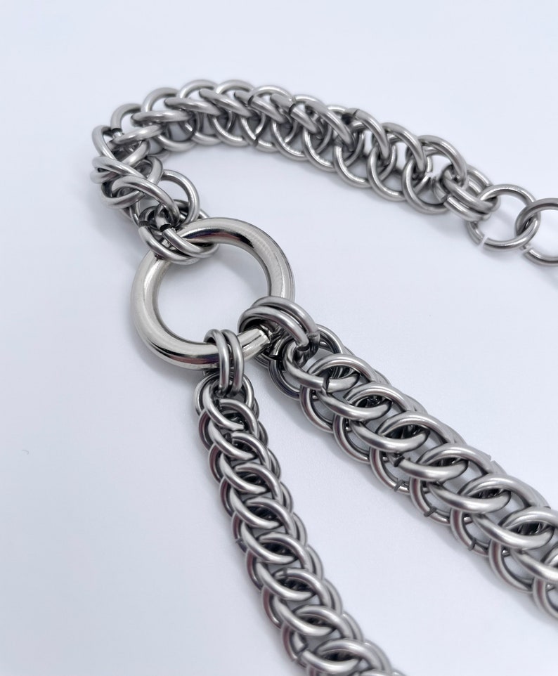 Ditto Chainmail Choker Necklace - Etsy