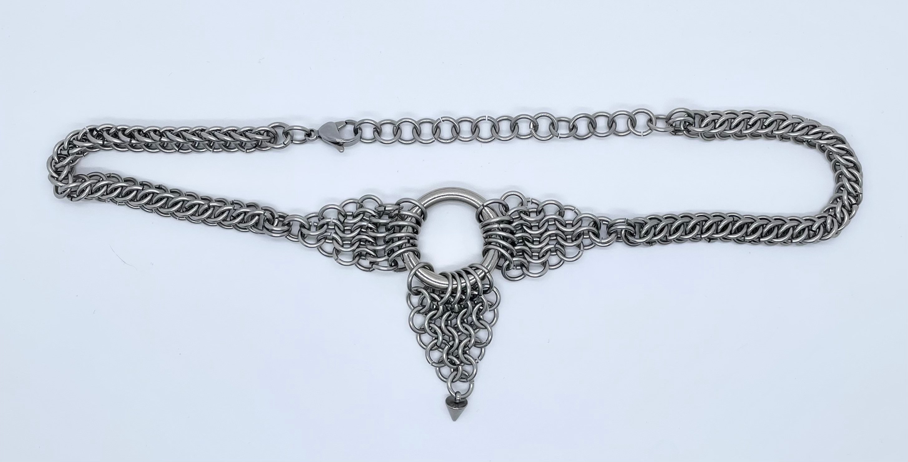 Mini Svelte Chainmail Choker Necklace - Etsy