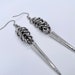 Fish Tail Stainless Steel Chainmail Earrings - Etsy