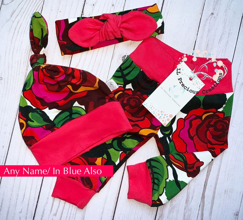 Personalized Baby Girl Clothes Organic Newborn Girl Outfit | Etsy