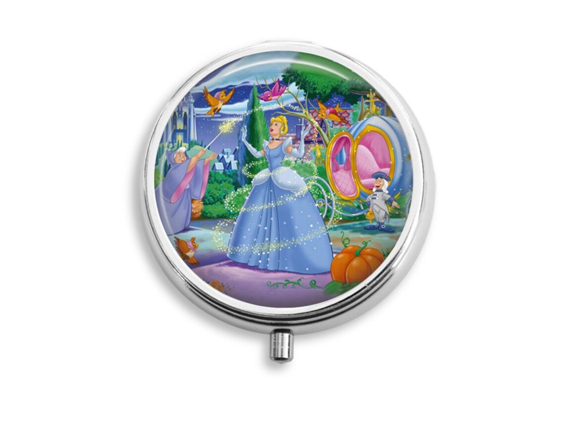 Cinderella Pill Box Princess Pill Case Pill Container Mints - Etsy