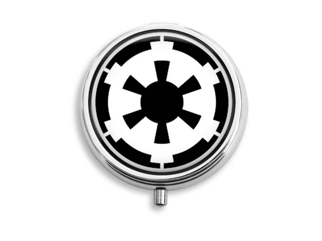 Galactic Empire Pill Box, Logo Pill Case, Pill Container, Mints ...