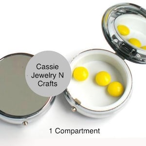 Mariners Compass Pill Box, Pill Case, Pill Container, Mints Case ...