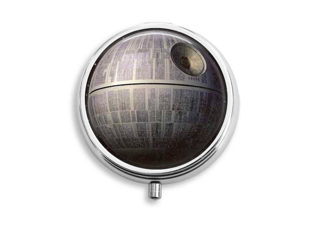 Death Star Pill Box, Spaceship Pill Case, Pill Container, Mints ...