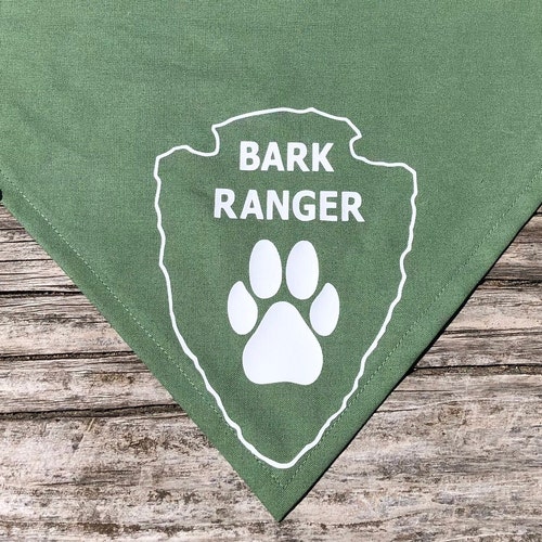 Rustic Dog Tags for Dogs Bark Ranger Tag Puppy Tag Park - Etsy