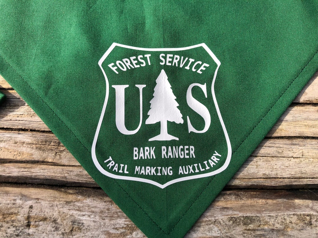 Forest Ranger Dog Bandana - Etsy